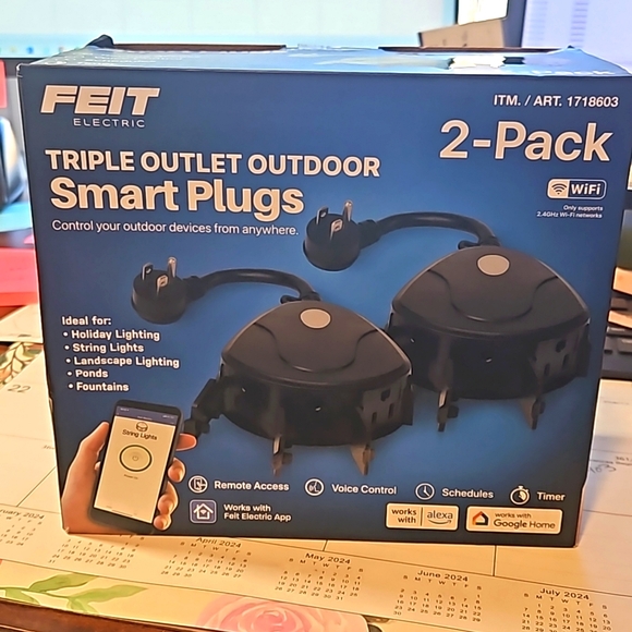 FEIT | Other | Feit Triple Outlet Smartplug | Poshmark